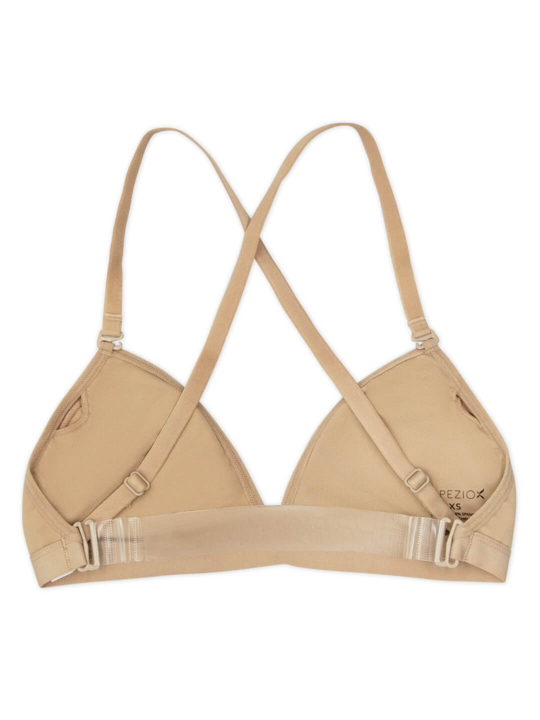 clear bra back strap nearby